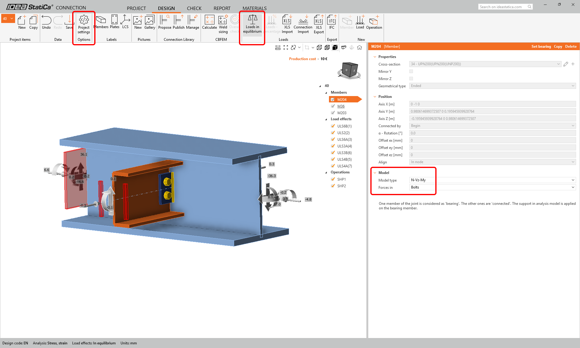 Bulk workflows and critical load filter in Checkbot | IDEA StatiCa